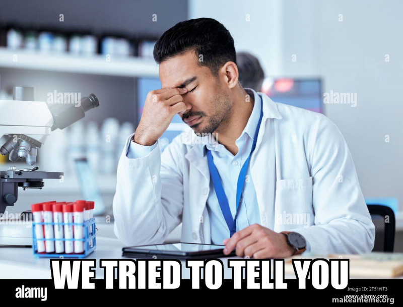 We tried to tell you Meme Generator