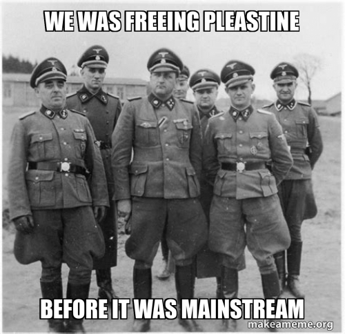 We was freeing pleastine Before it was mainstream Meme Generator