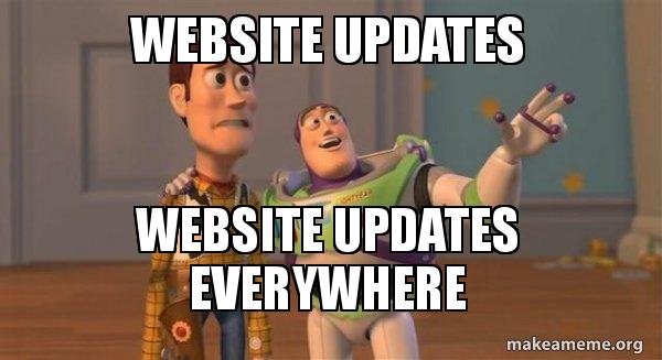 Website updates Website updates everywhere - Buzz and Woody (Toy Story ...