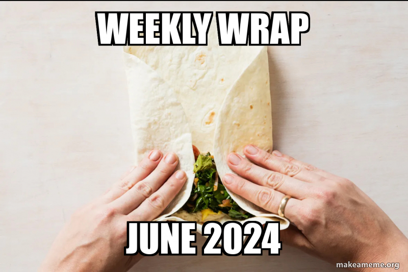 Weekly wrap June 2024 Meme Generator