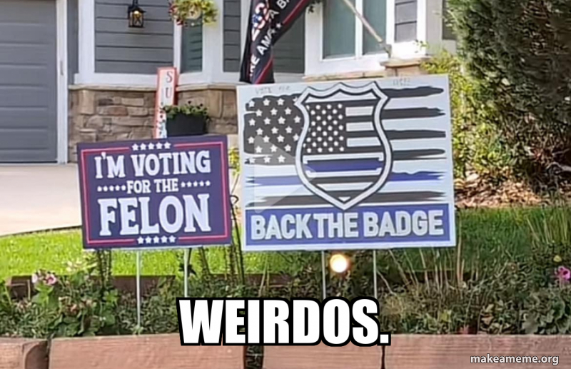 Weirdos. Meme Generator