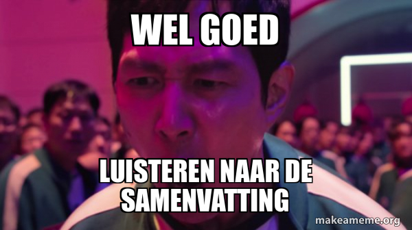 Wel goed Luisteren naar de samenvatting - I've Played These Games ...