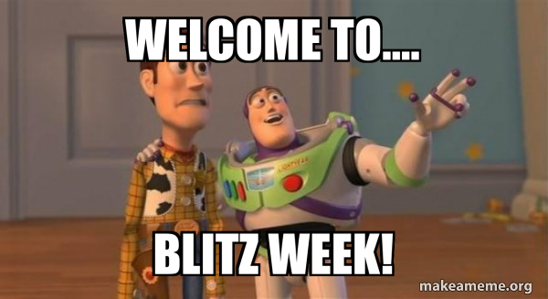 wELCOME TO.... BLITZ WEEK! - Buzz and Woody (Toy Story) Meme Meme Generator