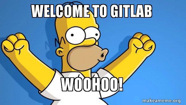 Welcome to GitLab WooHoo! - Happy Homer Meme Generator