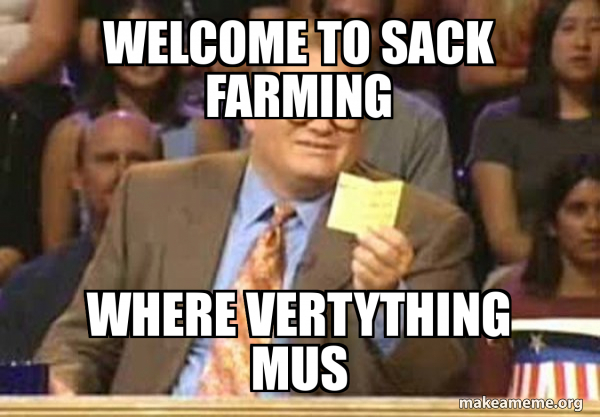 Welcome to Sack farming Where vertything mus - Drew Carey - Who's Line ...