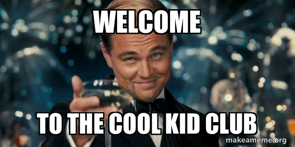 Welcome to the cool kid club - Great Gatsby Reaction - Leonardo ...