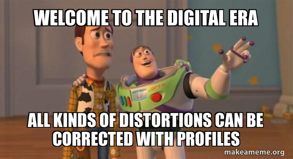 Welcome to the digital era All kinds of distortions can be corrected ...