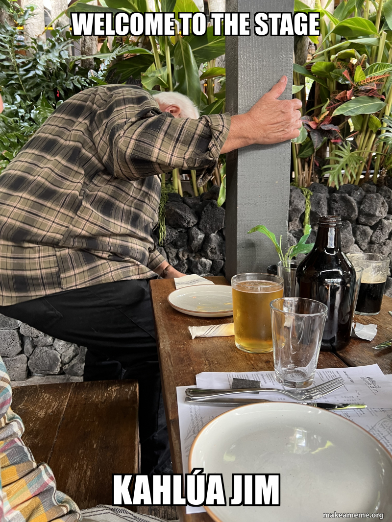 Welcome to the staGe KahlÚa jim Meme Generator