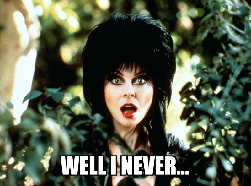 well i never... Meme Generator