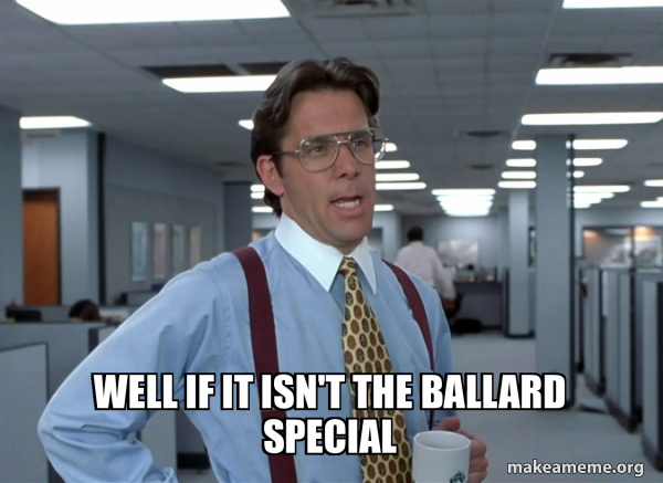 Well if it isn't the Ballard special - That Would Be Great (Office ...