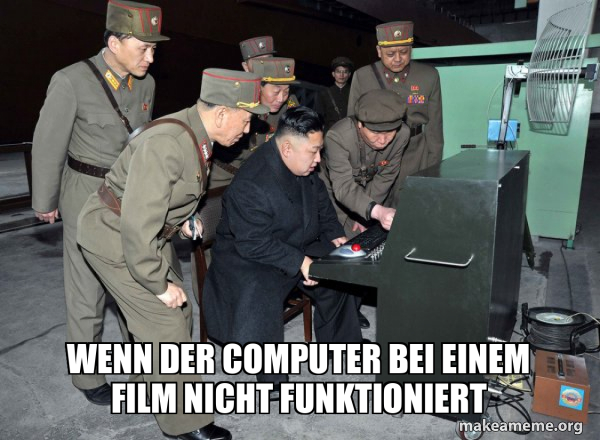 Wenn der Computer bei einem Film nicht funktioniert - North Korea Not ...