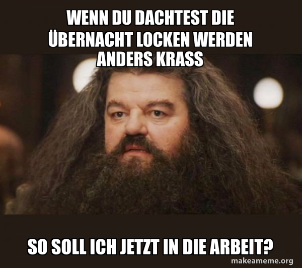Wenn du dachtest die Übernacht Locken werden anders krass So soll ich ...
