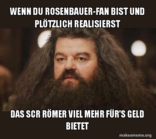 Wenn Du Rosenbauer-Fan bist und plÃ¶tzlich realisierst das SCR RÃ¶mer ...