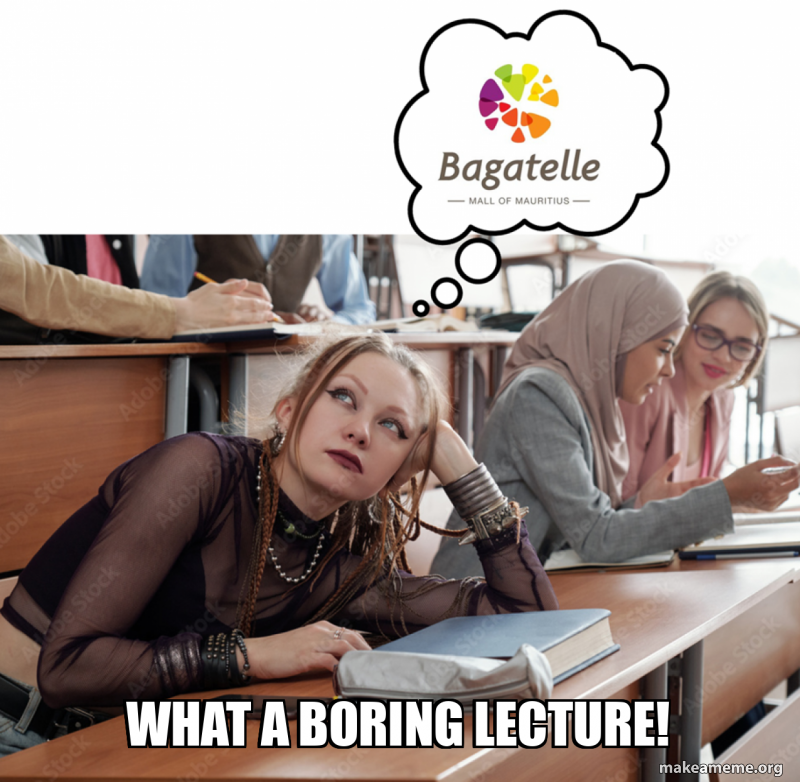 what a boring lecture! Meme Generator