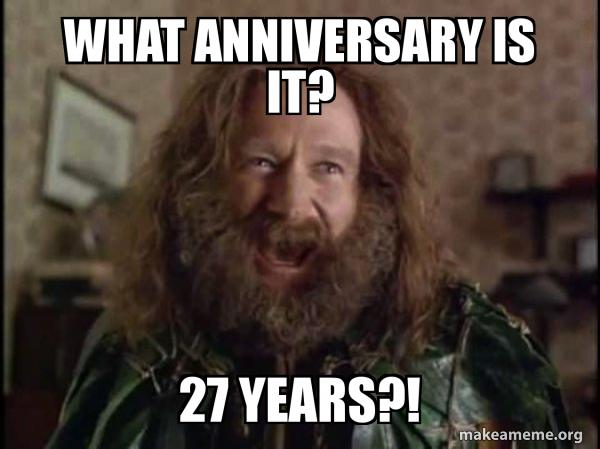 What Anniversary Is It 27 Years Robin Williams What Year Is It What Anniversary Is It 27 Years Robin Williams What Year Is It
