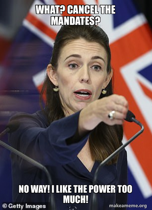 what? cancel the mandates? no way! i like the power too much! Meme ...