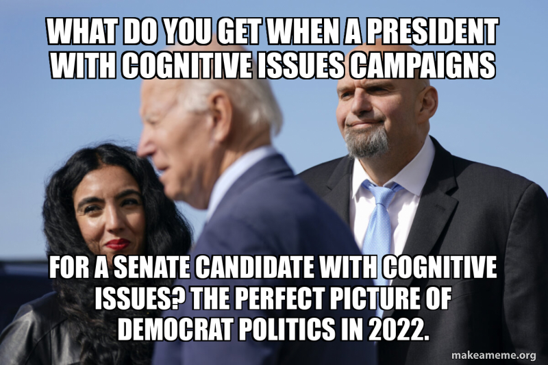 WHAT DO YOU GET WHEN A PRESIDENT WITH cognitive issues campaigns for a ...