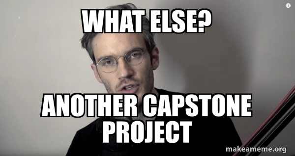 What else? Another Capstone Project - Pewdiepie Meme Generator