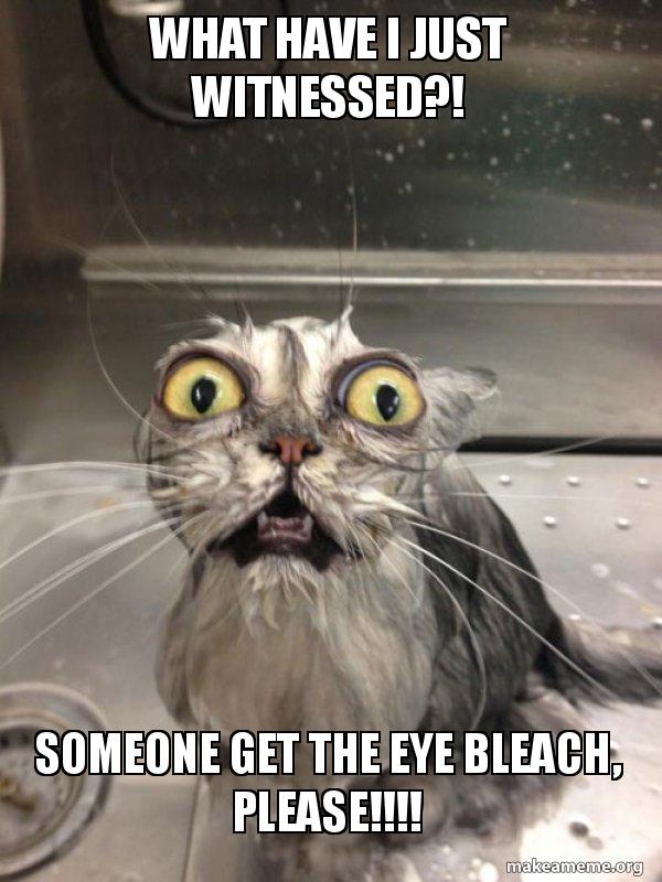 What Have I Just Witnessed?! Someone Get The Eye Bleach, Please ...