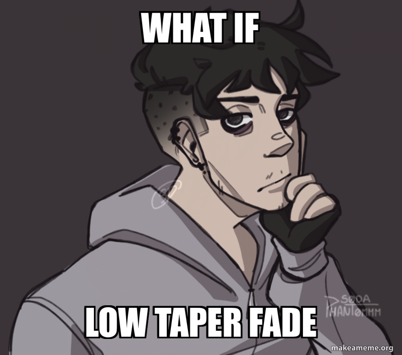 WHAT IF LOW TAPER FADE Meme Generator