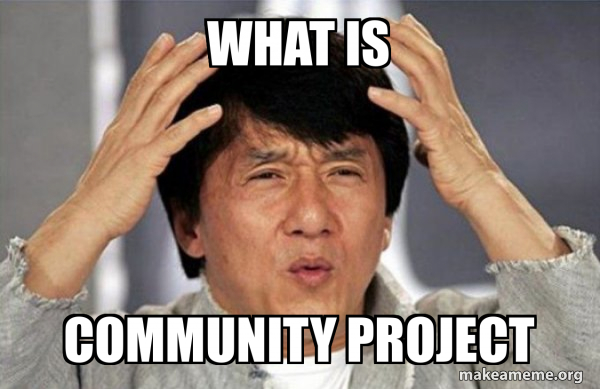 what is community project - Jackie Chan Why? Meme Generator