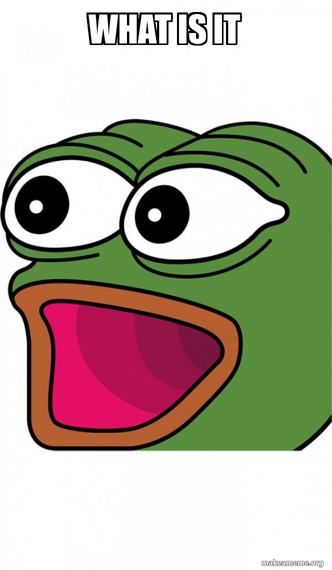 what is it - Poggers Meme Generator