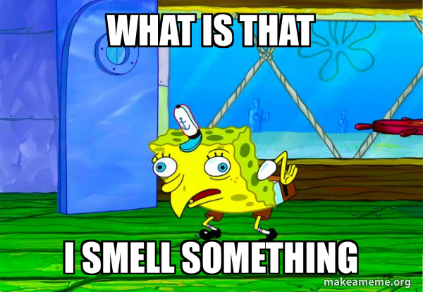 Spongebob Smell Meme