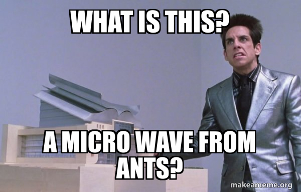 WHAT IS THIS? A MICRO WAVE FROM ANTS? - Center for Ants (Zoolander ...