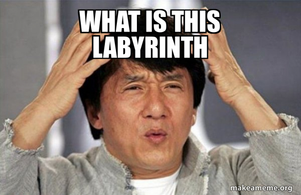 what is this labyrinth - Jackie Chan Why? Meme Generator