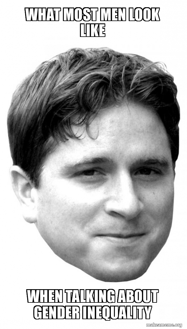 What most men look like when talking about gender inequality - Kappa ...
