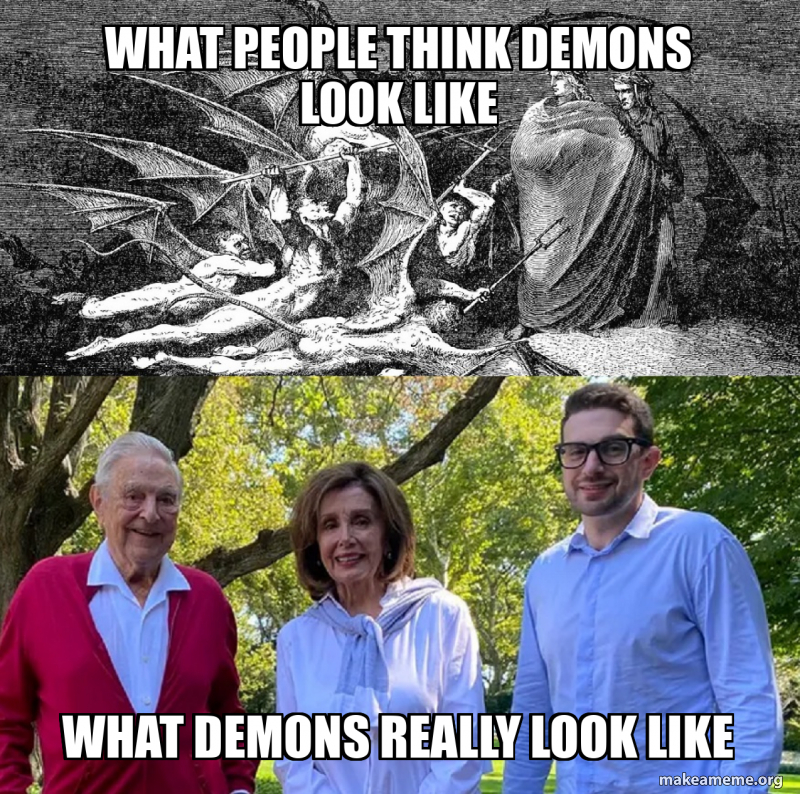 What people think demons look like what demons really look like Meme ...