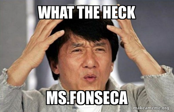 what the heck ms.fonseca - Jackie Chan Why? Meme Generator