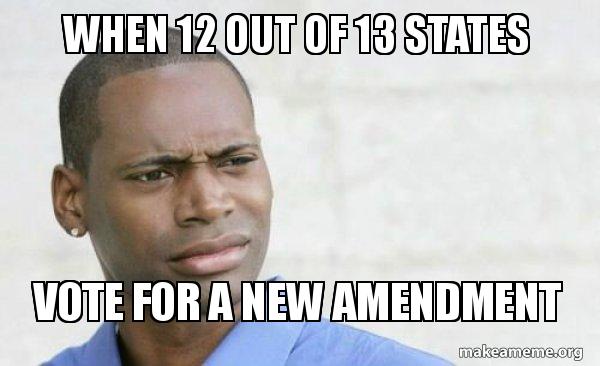 The Twelfth Amendment Memes