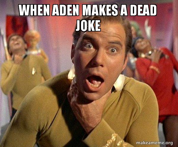 Captain Kirk Jokes When Alejandro Makes A Joke... Captain Kirk