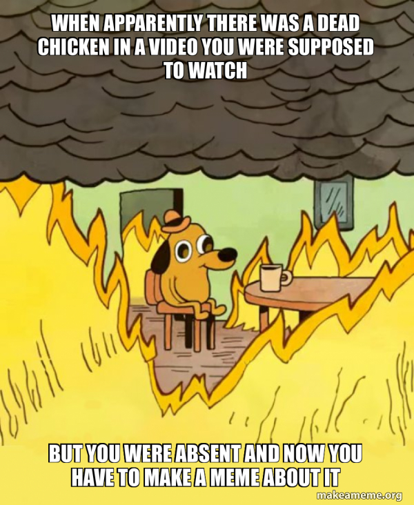 Dead Chicken Memes Bitchin' Chickens Memes: 42 Grief & Loss