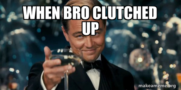 when bro clutched up - Great Gatsby Reaction - Leonardo DiCaprio Toast ...