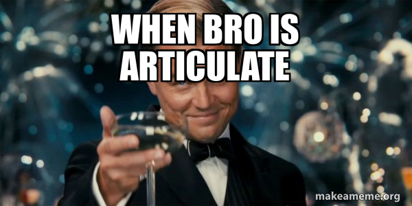 When bro is articulate - Great Gatsby Reaction - Leonardo DiCaprio ...