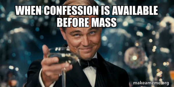 When confession is available before mass - Great Gatsby Reaction ...