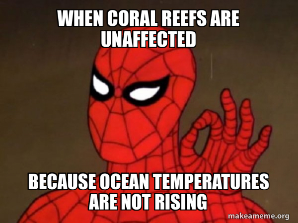 When Coral Reefs are Unaffected Because Ocean Temperatures Are Not ...