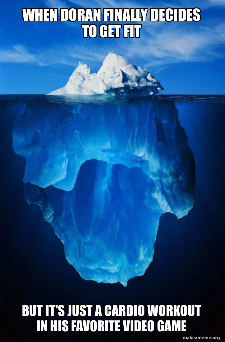 When Doran finally decides to get fit But it's just a cardio workout in ...