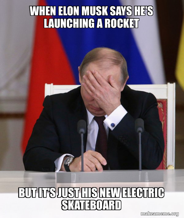 When Elon Musk says he's launching a rocket But it's just his new ...
