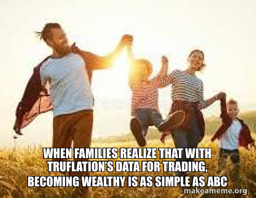 When families realize that with Truflation’s data for trading, becoming ...