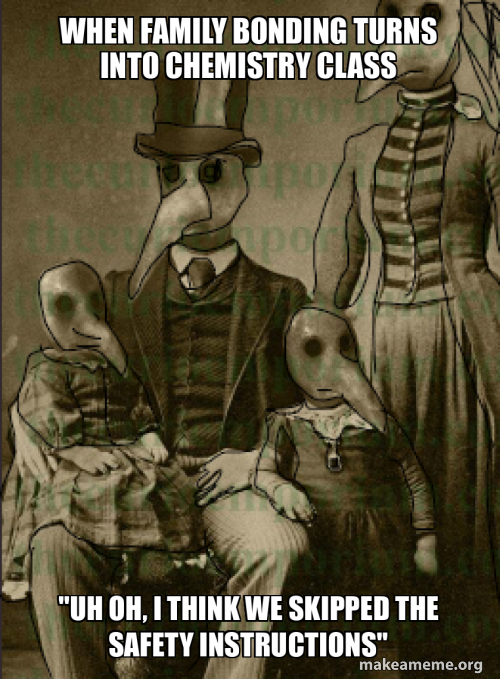 When family bonding turns into chemistry class "Uh oh, I think we ...