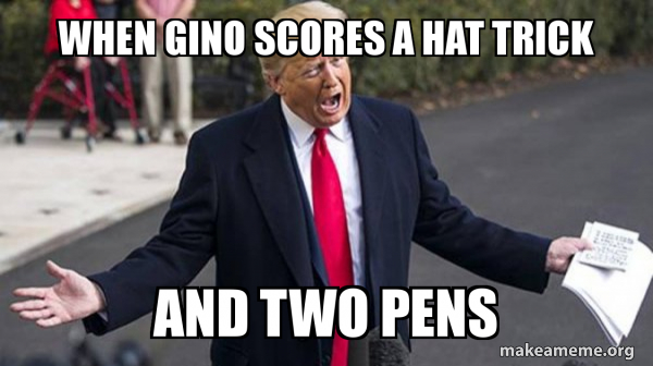 When Gino scores a hat trick And two pens - Trump - Impeachment Quid ...