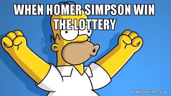Homer Simpson Lottery Quotes Popular Federal Public Service Instagram