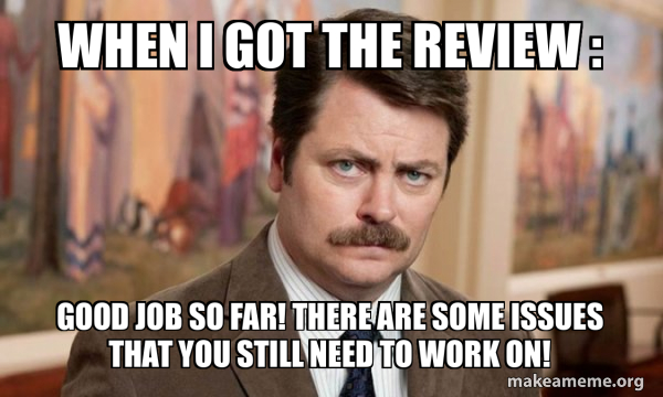 Work Review Memes