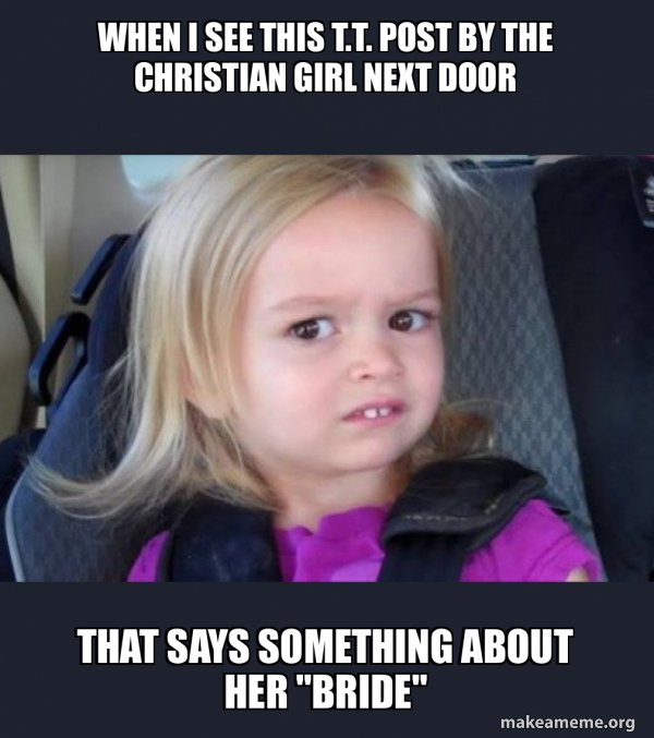 when i see this t.t. post by the christian girl next door that says ...