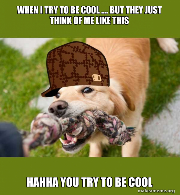 When I try to be cool .... but they just think of me like this hahha ...