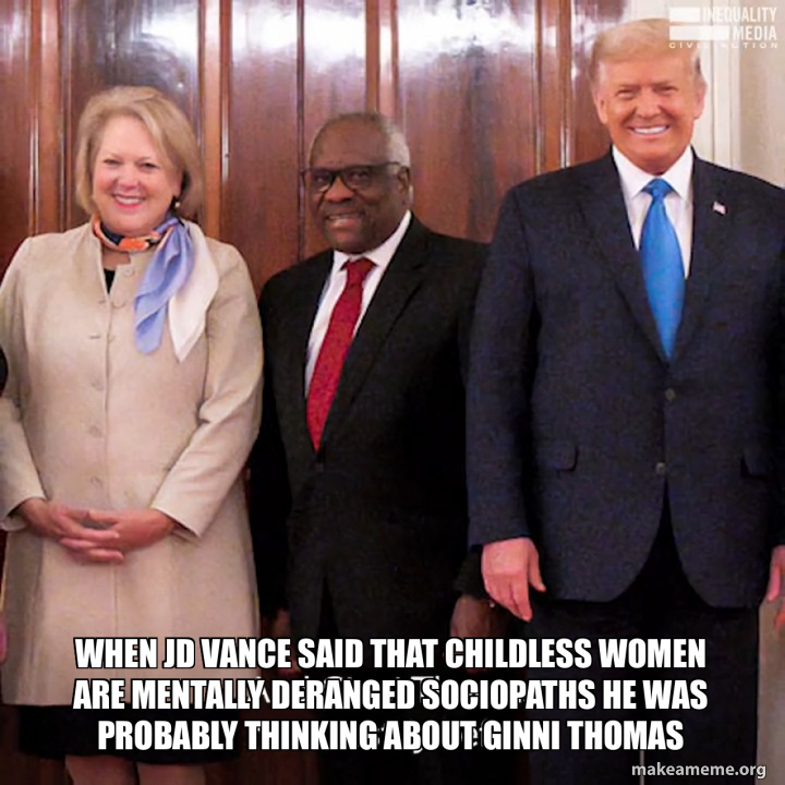 When JD Vance said that childless women are mentally deranged ...
