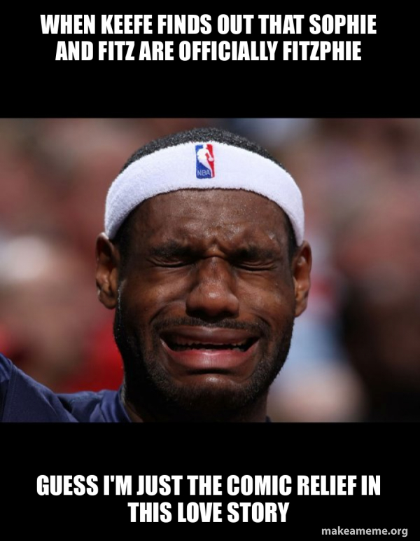 When Keefe finds out that Sophie and Fitz are officially Fitzphie Guess ...